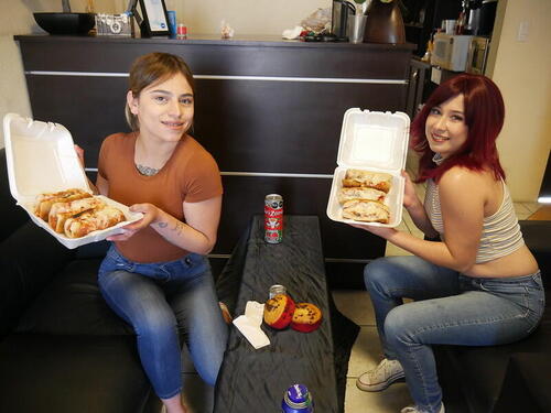 Ashley & Lana Hot Dogs Contest! (Measurements Before & After) - Video ...