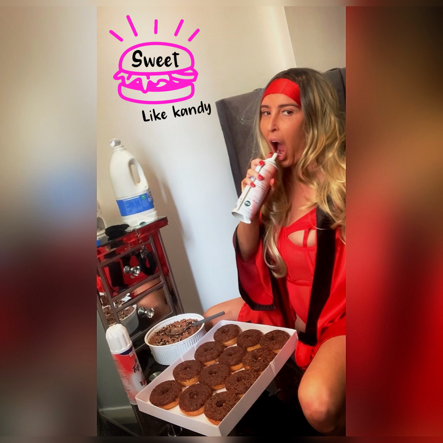 [Video] Chocolate Cake & Donuts For Breakfast (Stuffing/Eating ...